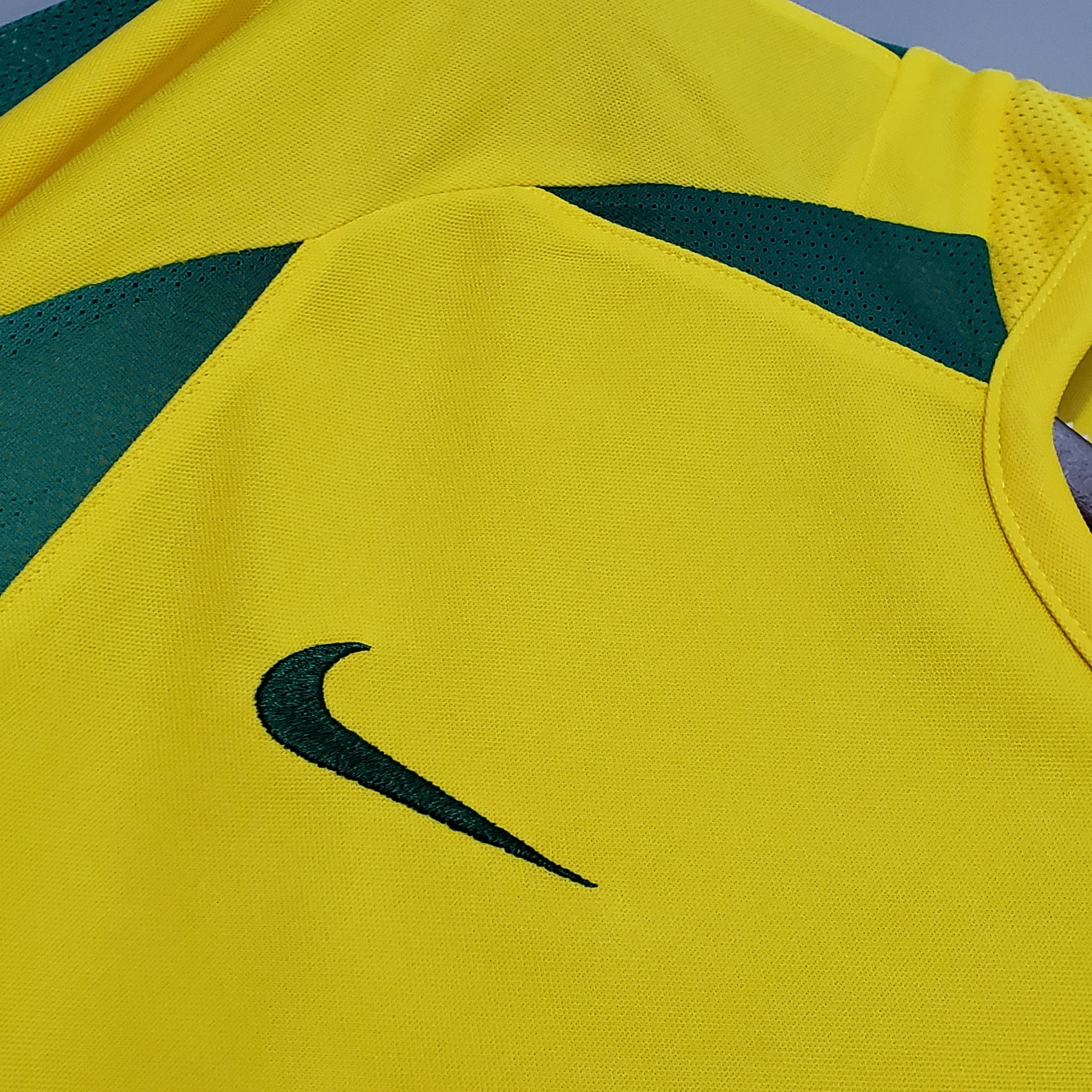 Brazil 2002 Home Jersey - World Cup Winners – Retros League